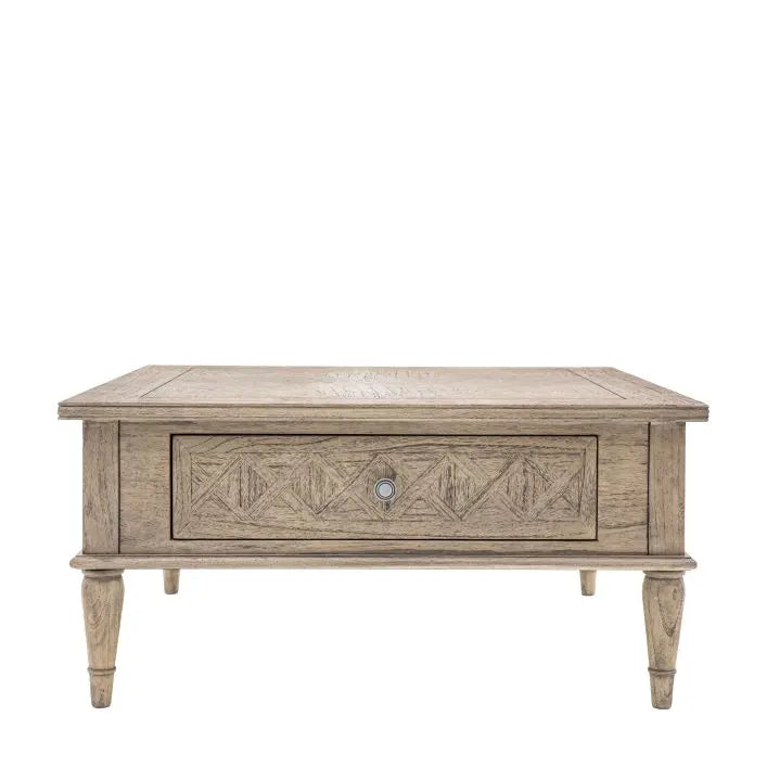 Ghedi Segre Square 2 Drawer Coffee Table — SantoLusso®