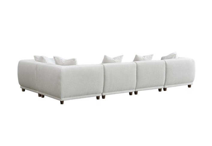 Aluxo Lottie Modular Corner Group In Polar Boucle — SantoLusso®