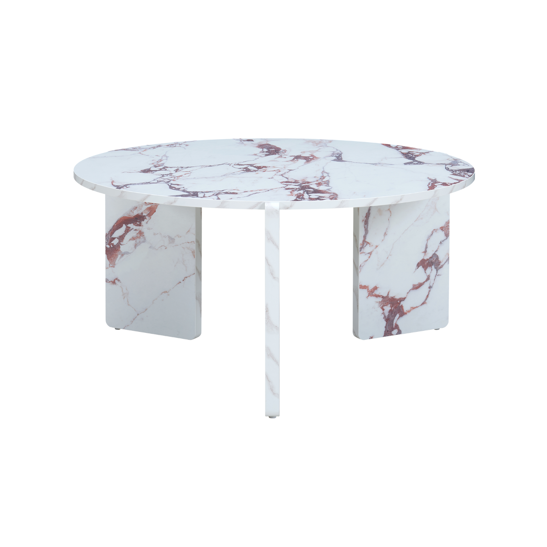 Twenty10 Halo Coffee Table Marble Effect in Violetta Marble Effect ...