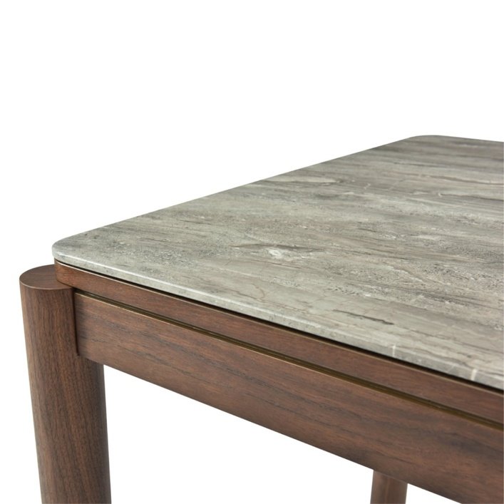 Twenty10 Willow Square Dining Table in Walnut — SantoLusso®