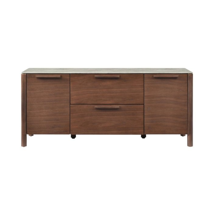 Twenty10 Willow TV Unit in Walnut — SantoLusso®
