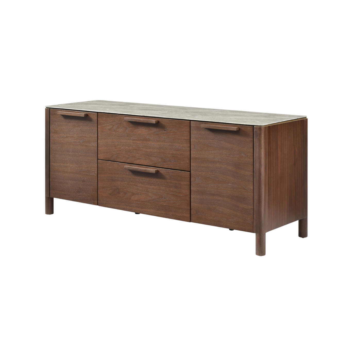 Twenty10 Willow TV Unit in Timber Tobacco — SantoLusso®